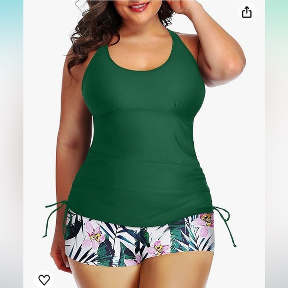 Swim | Tankini With Boy Shorts | Poshmark